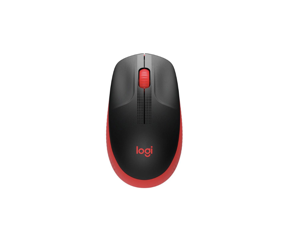 M190 | Logitech Wireless Mouse – Red – Pak Mac